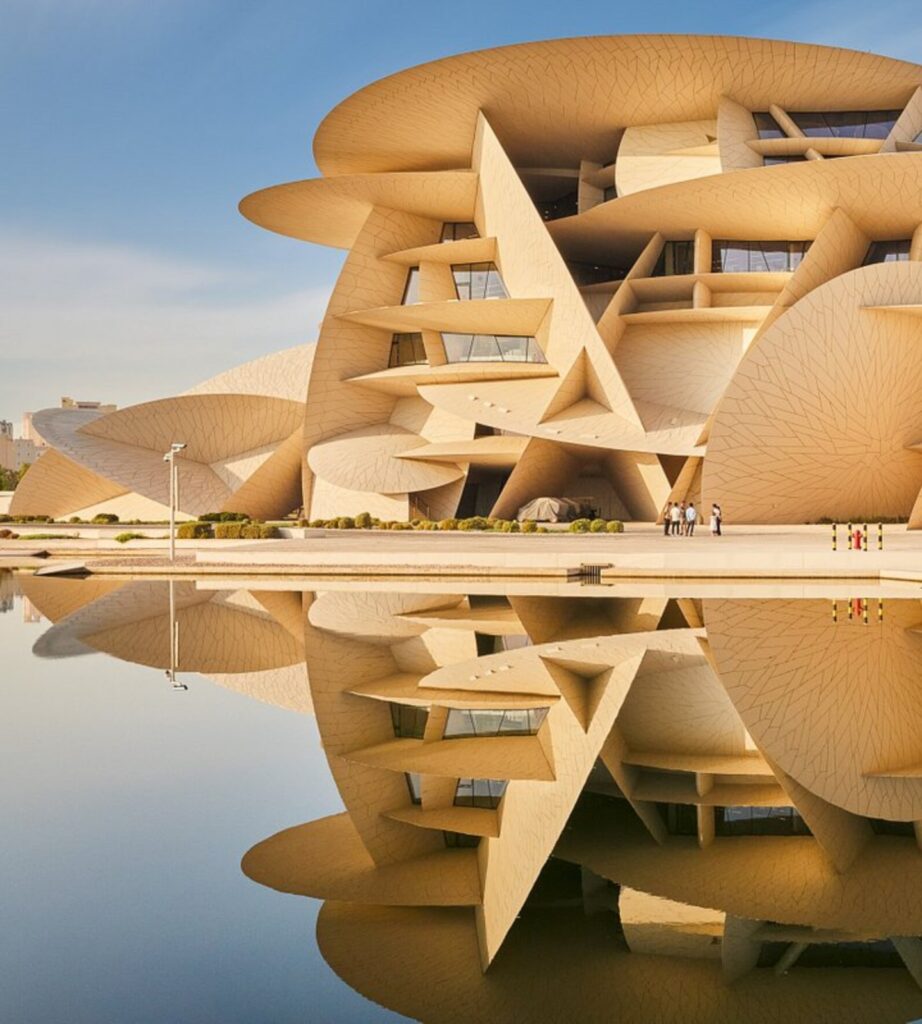 National Museum of Qatar, main entrance - Barad Solutions